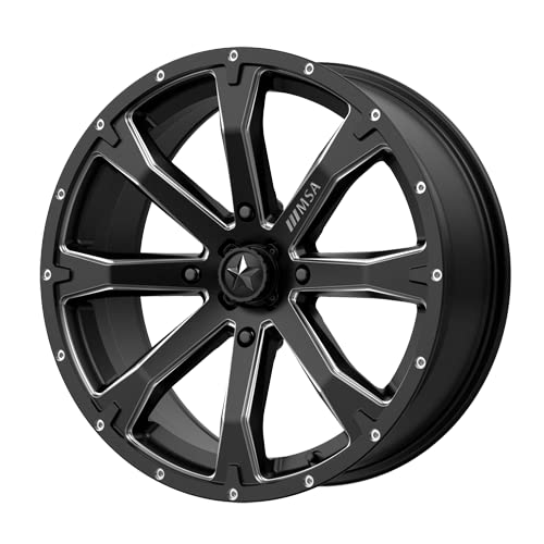 Full Set Of MSA M42 Bounty 20x7 4/156 10MM Wheels