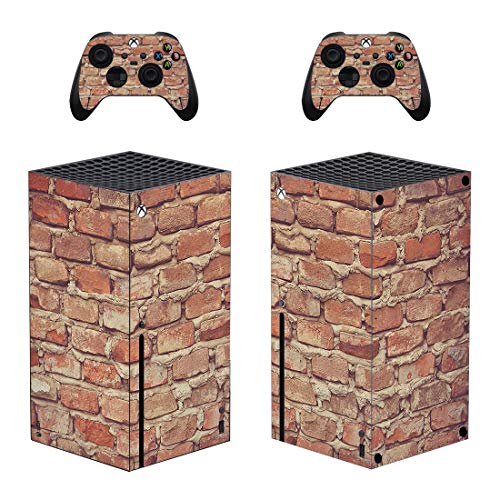 FELIPE SEIJI KUBA Protective Vinyl Skin Decal Cover for Xbox Series X Console Wrap Sticker Skins with Two Free Wireless Controller Decals multi color