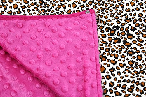 Strawberry Farms Baby Car Seat Cover Canopy and Nursing Cover 2 in 1 Pink Leopard