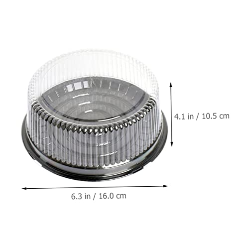 CALLARON 20pcs Packing Box Packing Box Cake Box Mini Cake Box Mini Muffins Clear Plastic Container Portable Cake Carrier Cheesecakes Cheesecake Carrier Birthday Packing Box Cake Display Box