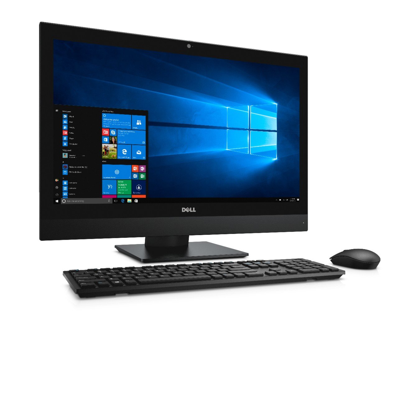 Dell OptiPlex 7450 All In One Desktop Computer, Intel Core i5-7500, 8GB DDR4, 500GB Hard Drive, Windows 10 Pro (25HP3),Black