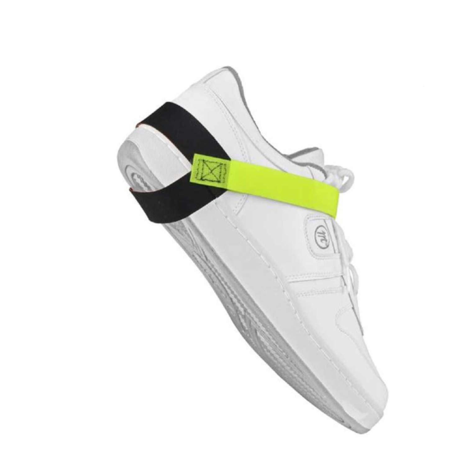 Adjustable One Size Fits All Anti Static 1M Ohm ESD Reusable Foot Heel Straps Premium Quality Perfect for Grounding, Removing Static, Protecting Electronics Against Electric Shock - Yellow - 2 Pieces