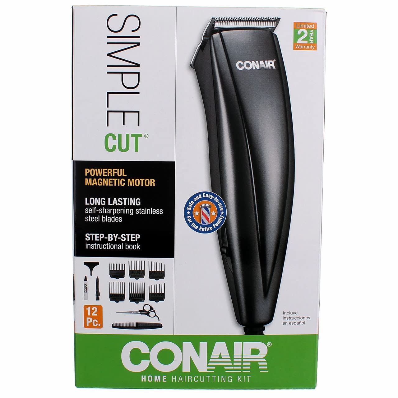 Conair HC100RCCS 10PC Hair Clipper Set