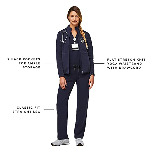 FIGS Livingston Basic Scrub Pants for Women β Navy Blue, L