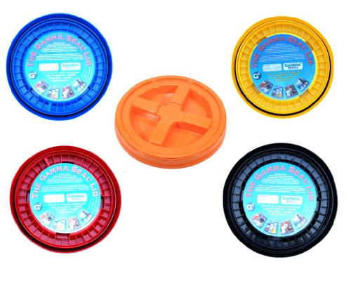 Gamma Seal Lid Variety Pack - 5 Colors Brand New