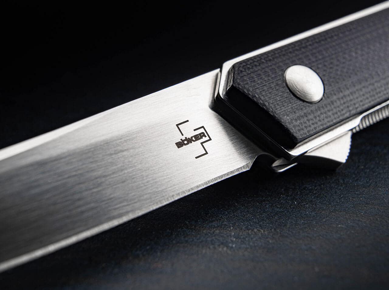BÖKER PLUS Kwaiken Air - Minimalist and Ultra Light Weight EDC Pocket Knife, G10, Titanium, Cocobolo Handles, Designed by Lucas Burnley (G10)