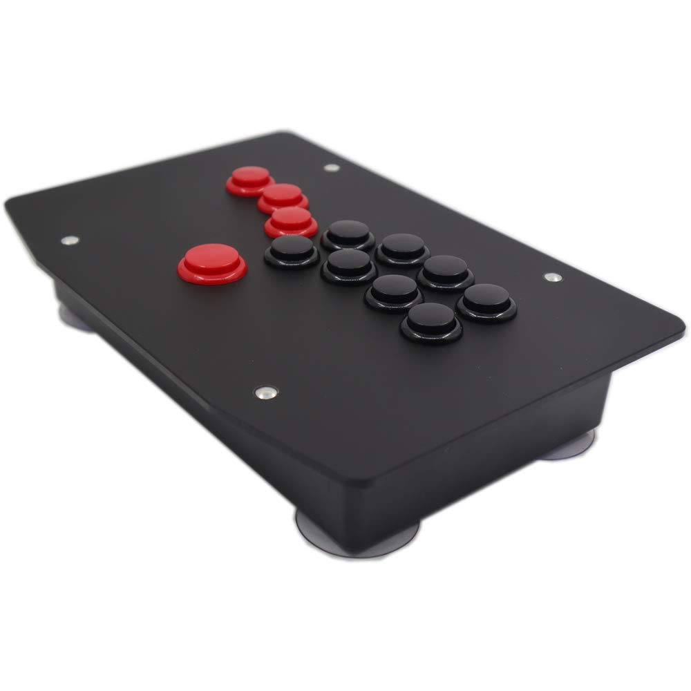 FightBox RAC-J500B-PS All Buttons Arcade Joystick Game Controller For PS4/PS3/PC Sanwa OBSF-24 30