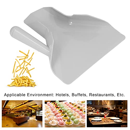 French Fry Scoop, Chip Popcorn Bagger, Right Handle French Fry Bagger Scoop Ice Candy Snacks Desserts Scooper Kitchen Utensils