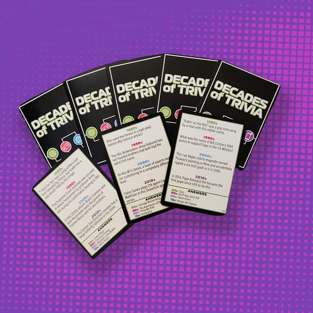 Go! Games, Decades of Trivia Game