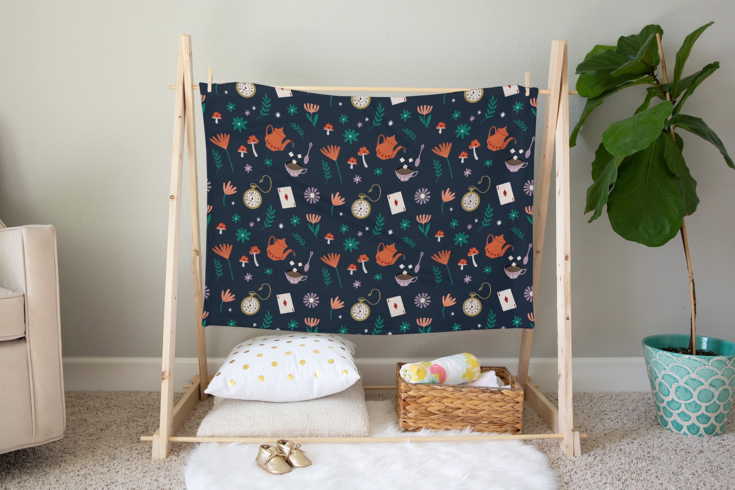 Baby Blanket, Warm Plush Fleece Blankets, for Boys and Girls, Super Soft Throw (Wonderland)