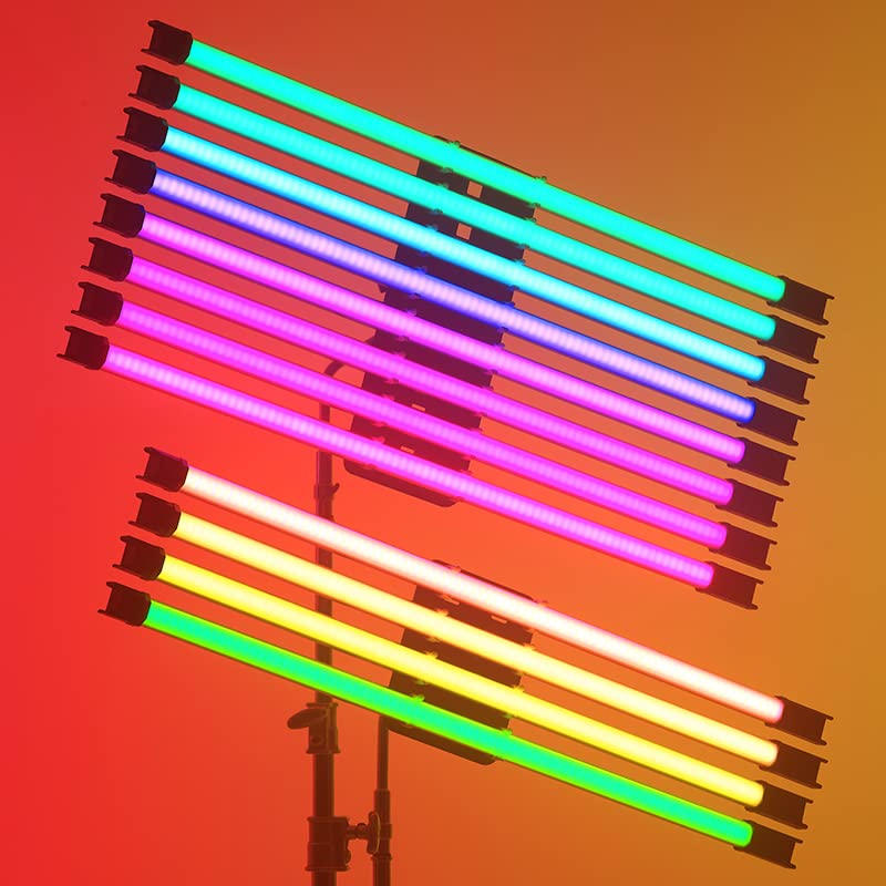 Godox TL120 TL120-K4 Pavo Tube Light RGB Color Photography Light Handheld Light Stick with APP Remote Control for Photos Video (TL120-KIT4)