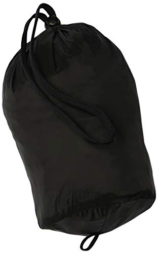 Amazon Essentials Girls' Lightweight Water-Resistant Packable Hooded Puffer Jacket, Black, Small