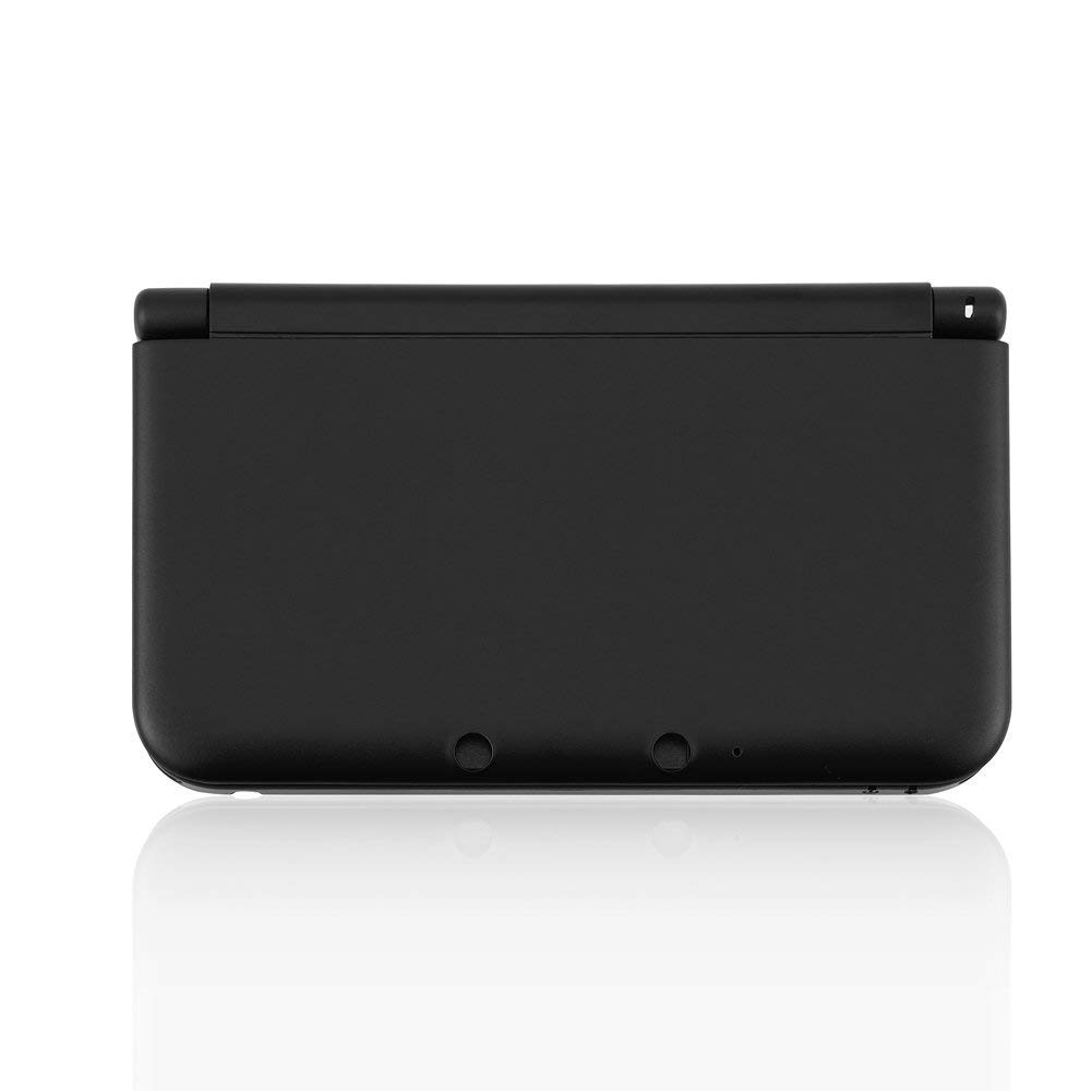 Full Housing Case Cover Shell with Buttons Replacement Parts for 3DS XL / 3DS LL Game Console-Black.