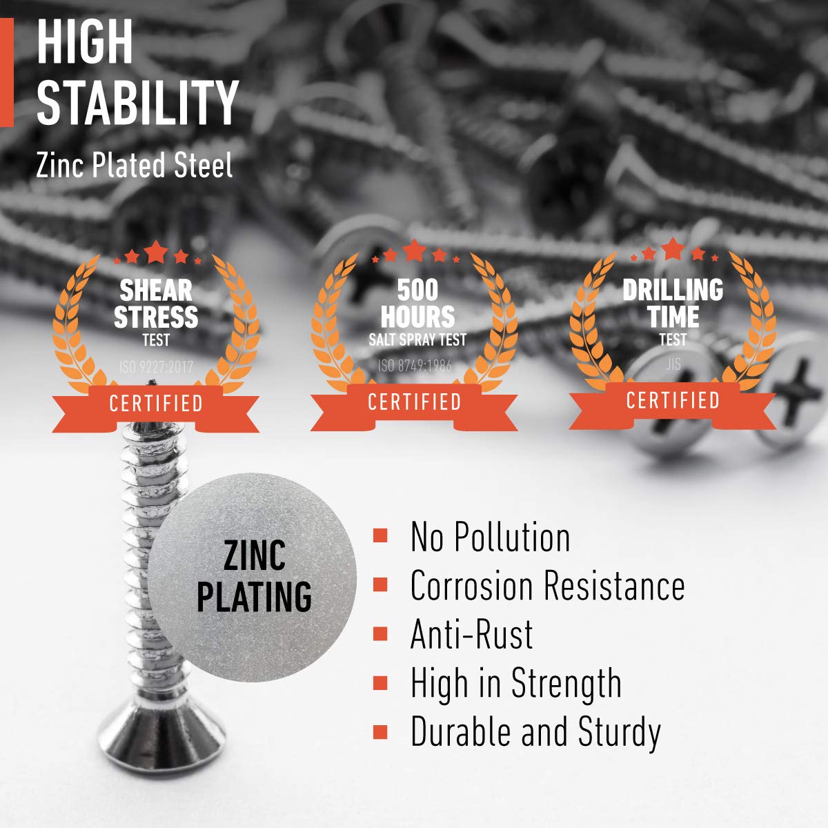 MYTOW Self Drilling & Self Tapping Screws Assortment Kit Set (250Pcs) Screws Available for Multi-use for Wood Screws, Sheet Metal Screws, and Drywall Screws,Screw Organizer and Storage