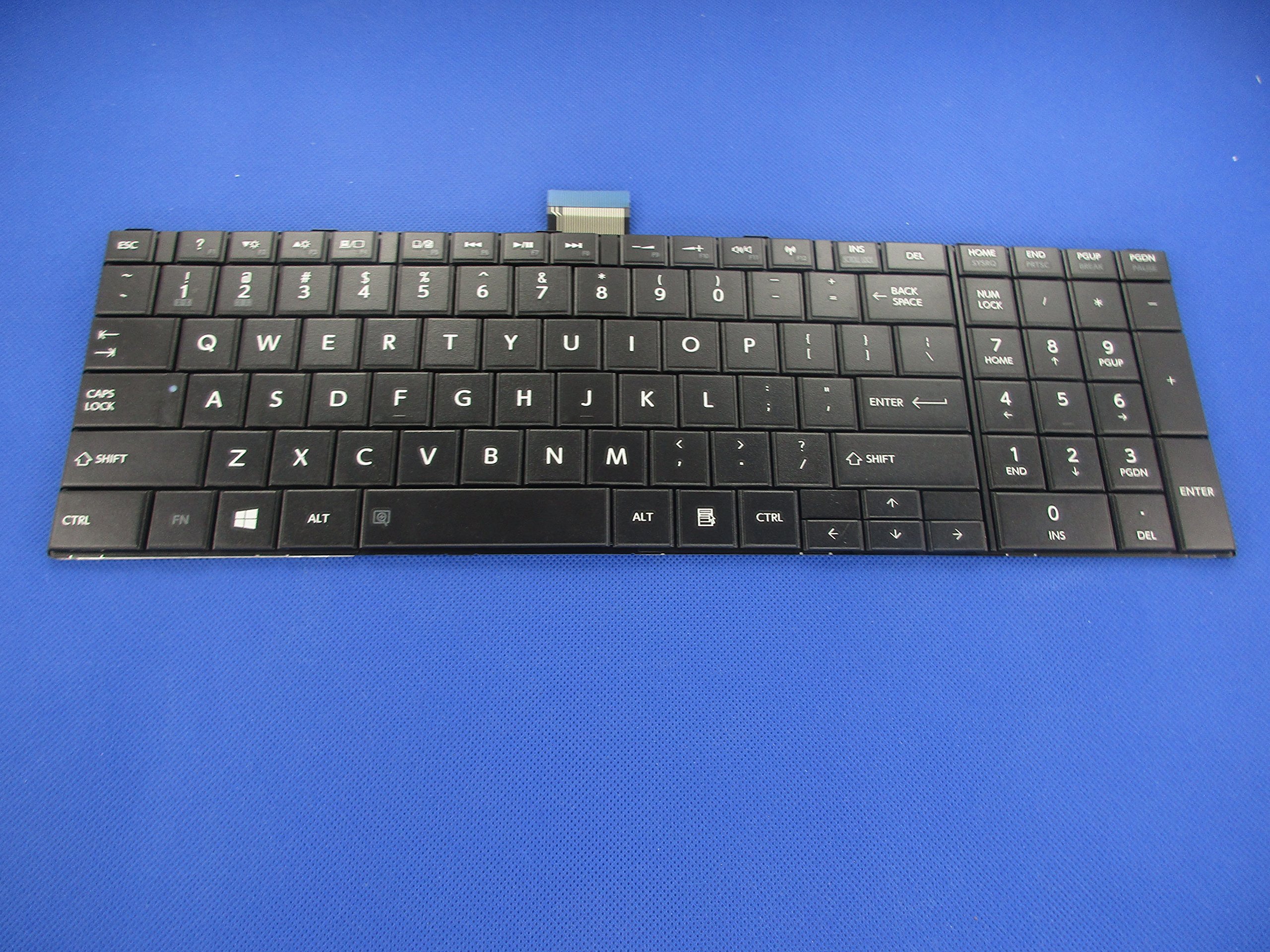 SUNMALL Keyboard replacement Compatible with Toshiba Satellite C850 C855 C855D L850 L855 L855D L875D P850 P875 P855 Black US Layout