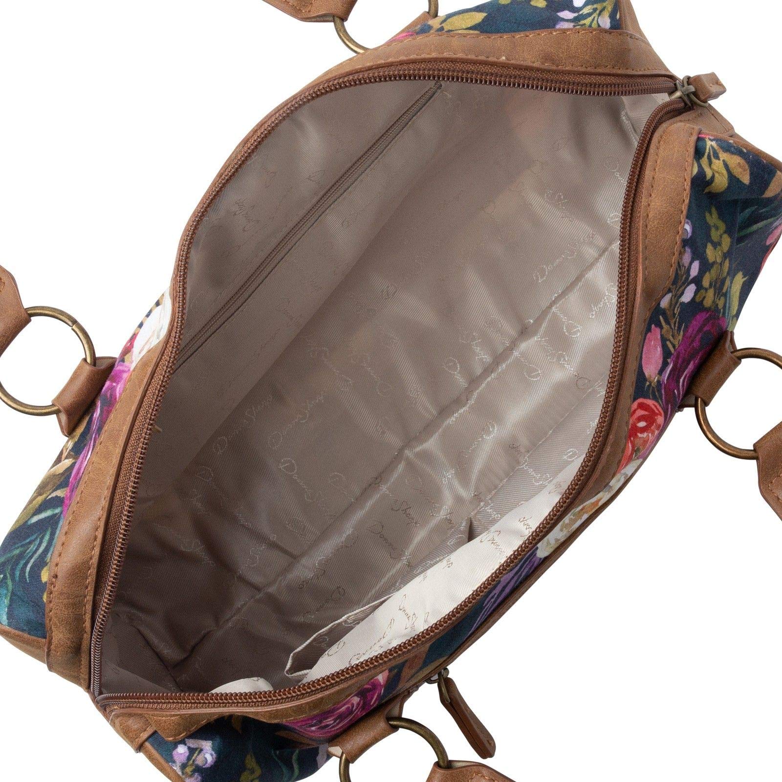 Donna Sharp Tess Medium Size Handbag in Wildberry - Great for Everyday and Special Outings