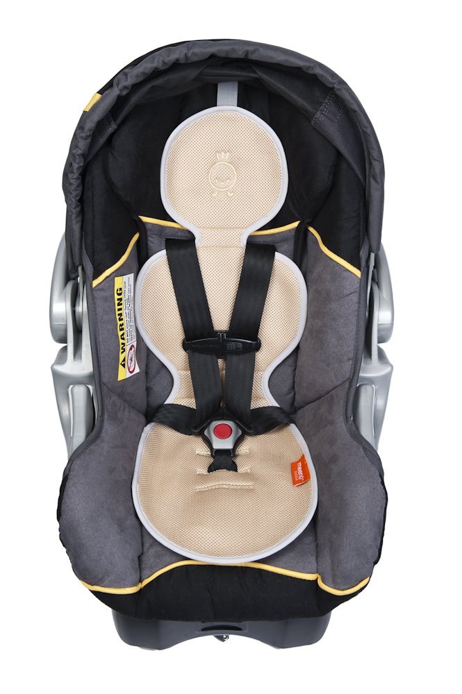 Cool Mee - Bucket Seat Liner - 0-12 Months - Jet Black