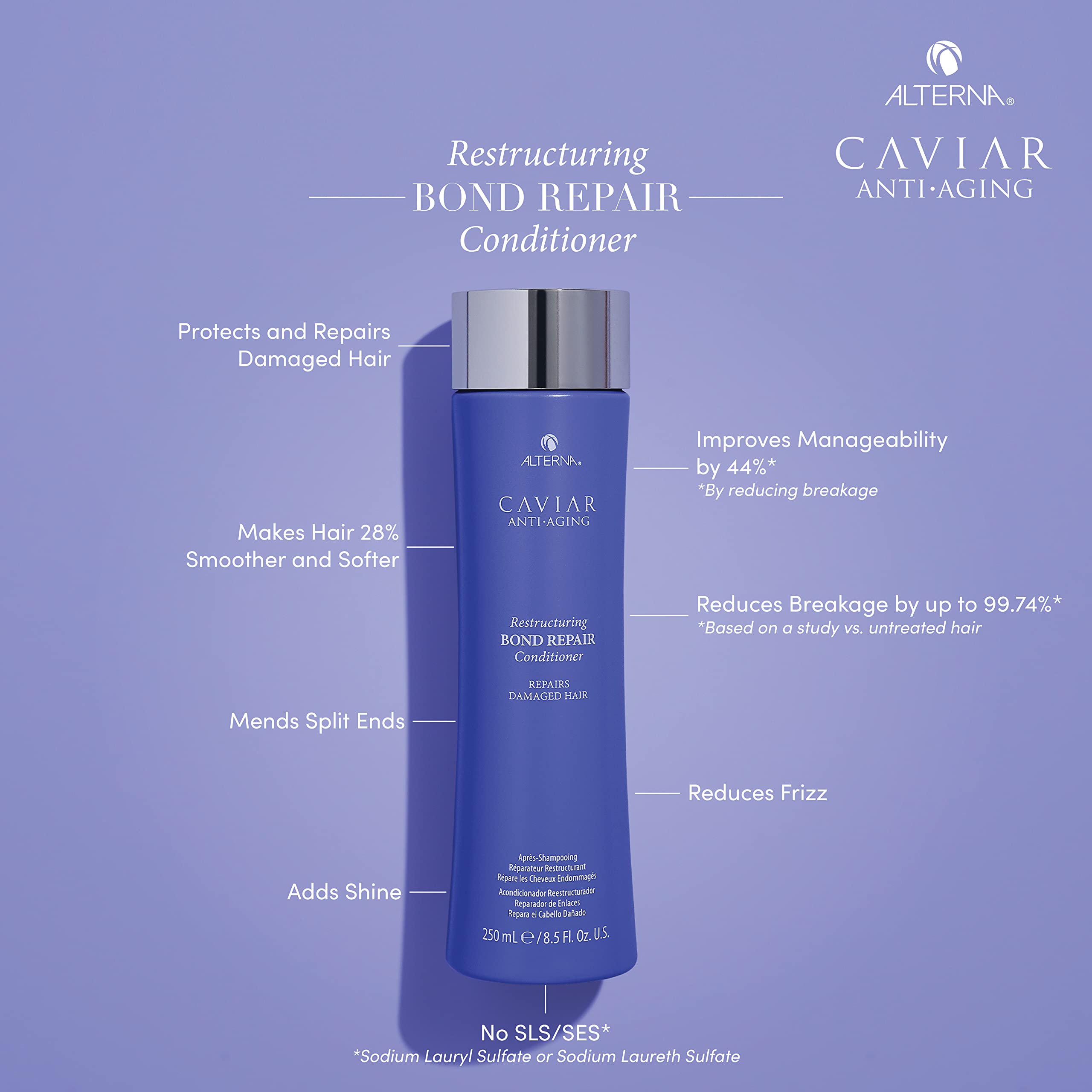 Alterna Caviar Anti-Aging Restructuring Bond Repair Great Barrier Repair 3-pc Gift Set
