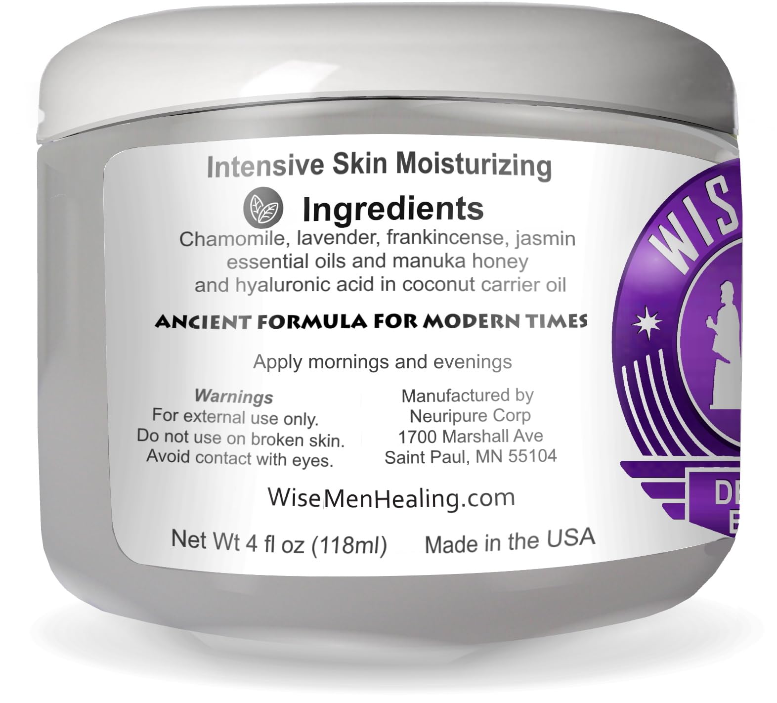 Derma Relief Balm - Natural Skin Intensive Soothing Cream- an Essential Oil Remedy