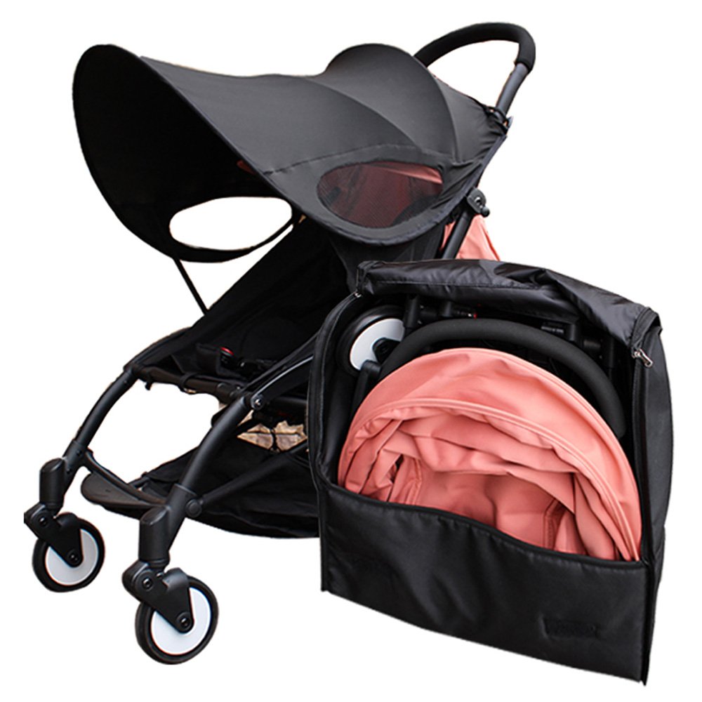 ROMIRUS Baby Stroller Travel Bag Compatible for Babyzen YOYO/YOYO+/ YOYO2, Durable and Lightweight Stoller, Padded Stroller Storage Bag with Backpack Straps for Airport Gate Check