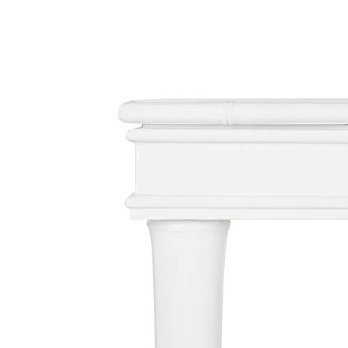 Safavieh Home Office Noely Modern Coastal White 1-drawer Writing Desk
