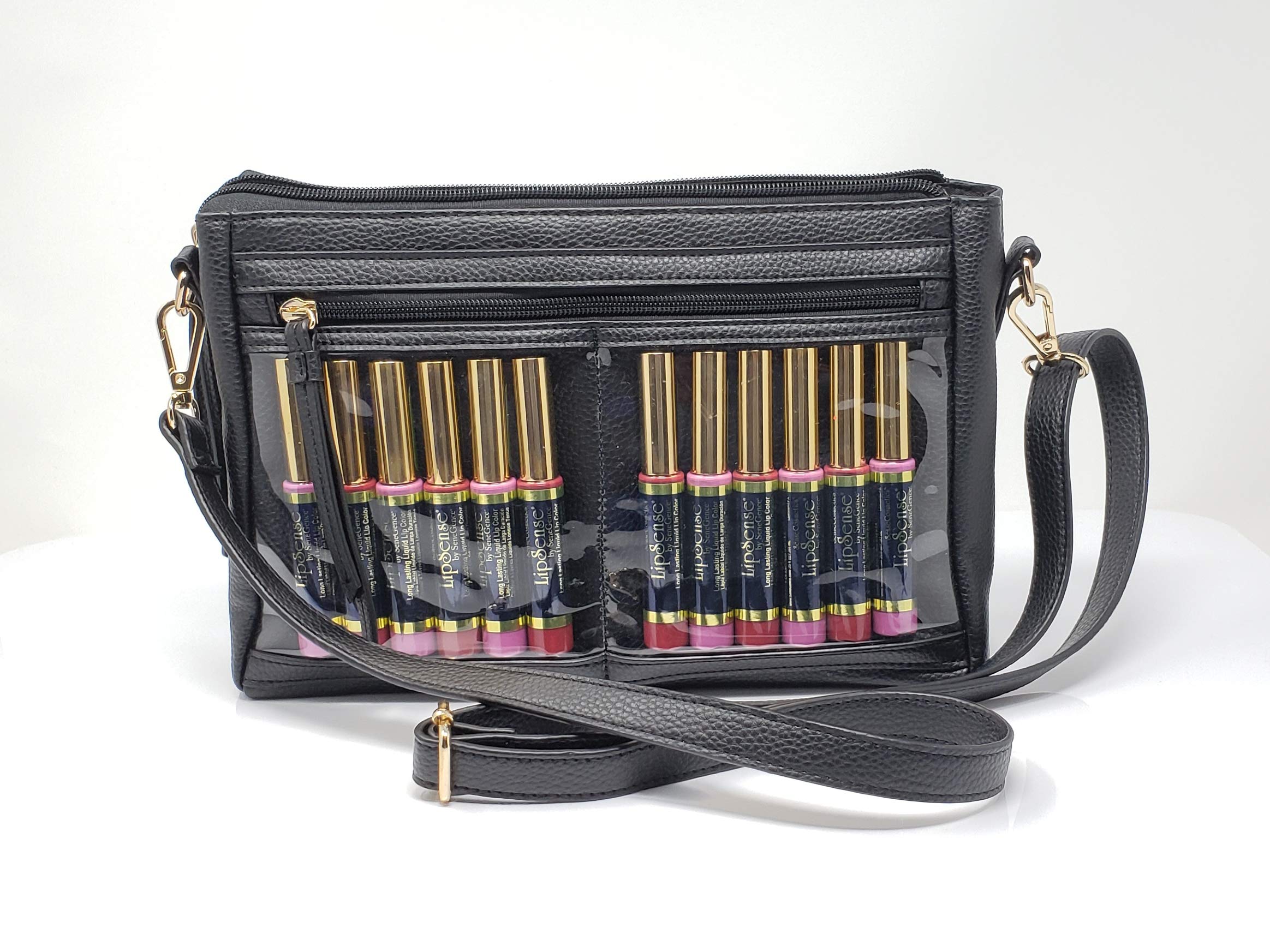 CariWare Crossbody Display Lipstick Organizer Lipsense Essential oil Ita Pin Wow Bag