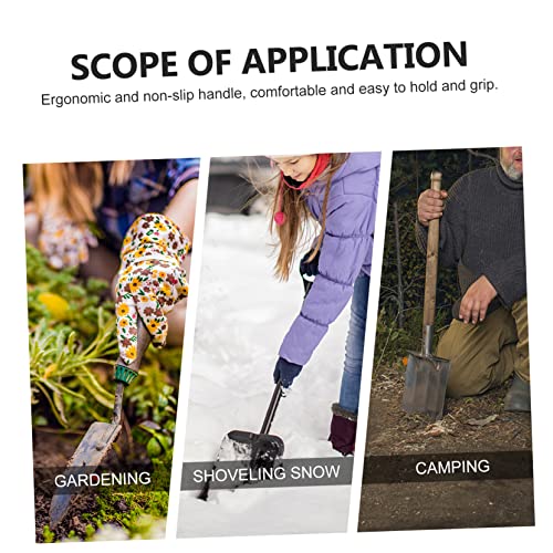 GANAZONO 1pc Puller Portable Accessories Shovel Moving Outdoor Rake Backing Casrt Women Weeder Process Soil- Forging Planting Tool Garden Iron Multipurpose Snow Loosening Weeding Gifts