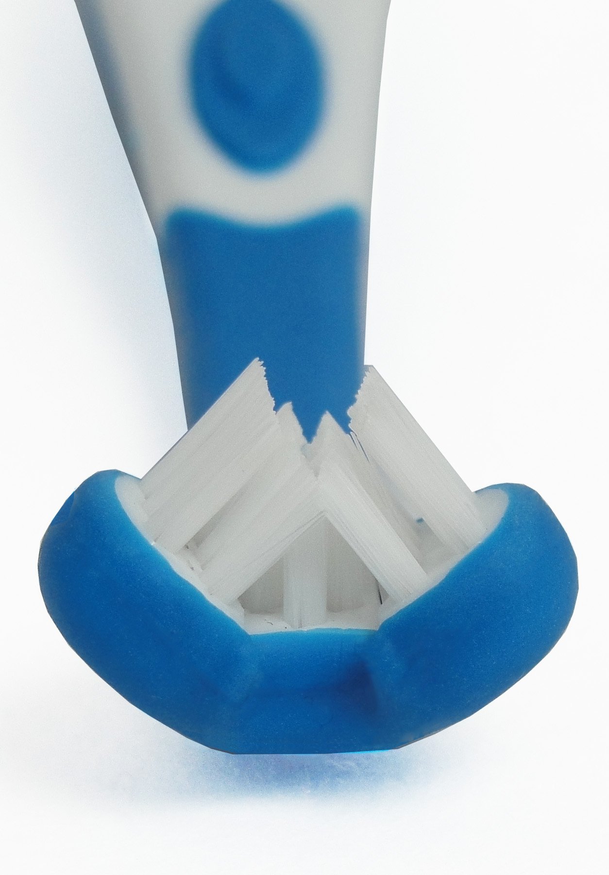 Surround Toddler Toothbrush (Pack of 2) (Blue/Coral)