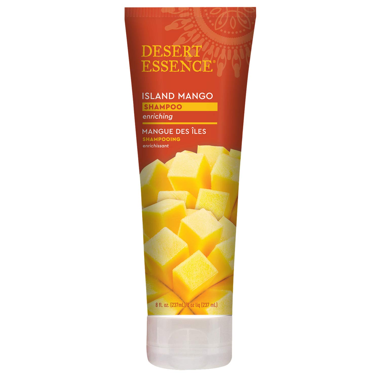 Desert Essence Island Mango Conditioner - 8 Fl Ounce - Enriching - Detangles Hair - Naturally Moisturizes - Soft & Supple - Refreshing - Smooth & Silky - Shea Butter - Jojoba Oil