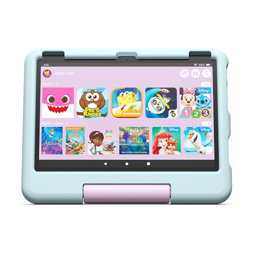 Amazon Kid-Proof Case for Fire HD 10 tablet (Only compatible with 13th generation tablet, 2023 release) - Disney Princess
