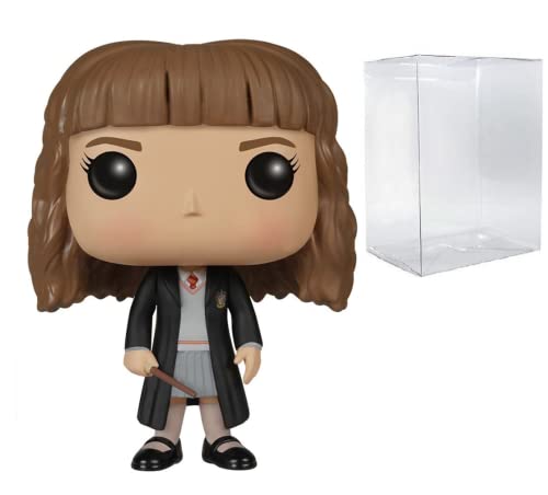 Funko Harry Potter - Hermione Granger #03 Pop! Vinyl Figure (Bundled with Compatible Pop Box Protector Case), Multicolor, 3.75 inches