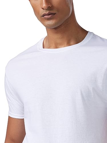 Hanes Men Hanes Men's Cotton Undershirt, Moisture-Wicking Crew Tee Undershirts, Multi-Packs Available