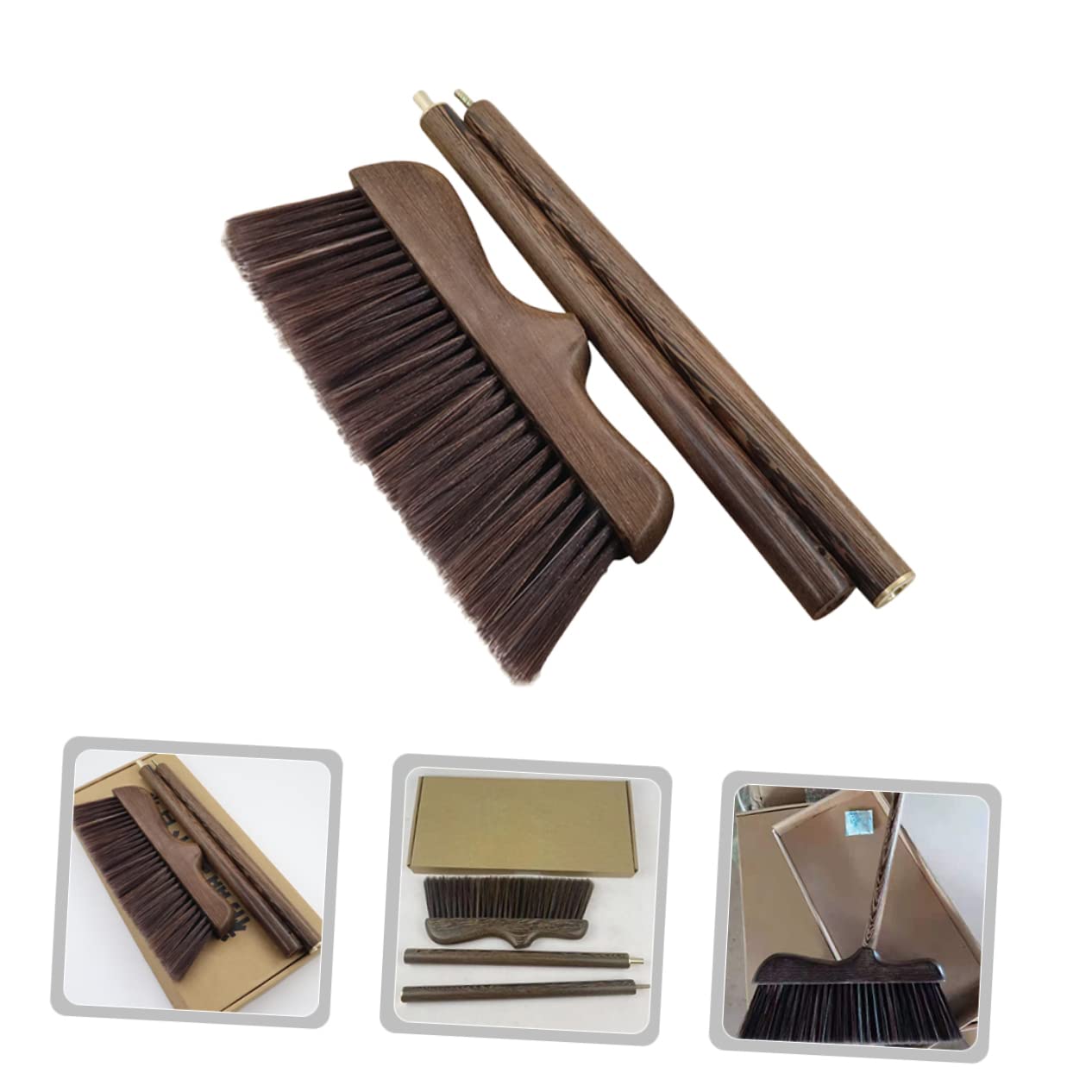 Alipis Sweeping Broom Room Cleaning Broom Broom Office Furniture Sweeper Wooden Home Broom Office Home Kitchen Broom