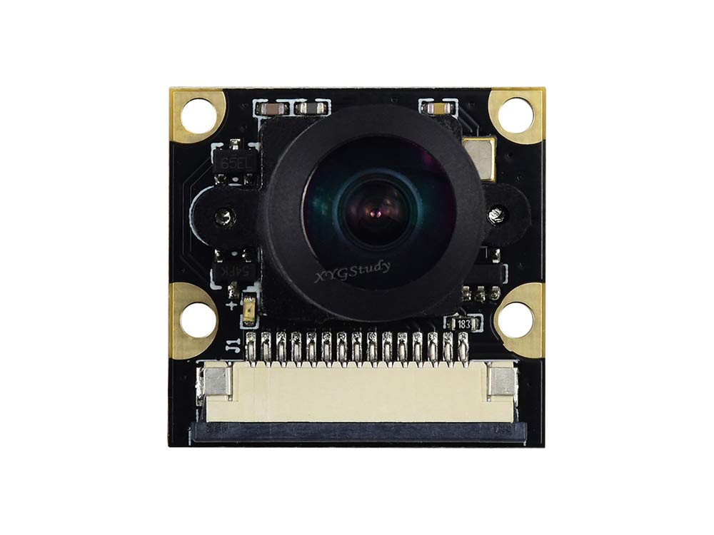RPi Camera (G) for Raspberry Pi Model B B+ A+ 4 3 2 1 Camera Module OV5647 Sensor Fisheye Lens Wider Field of View 1080p @XYGStudy