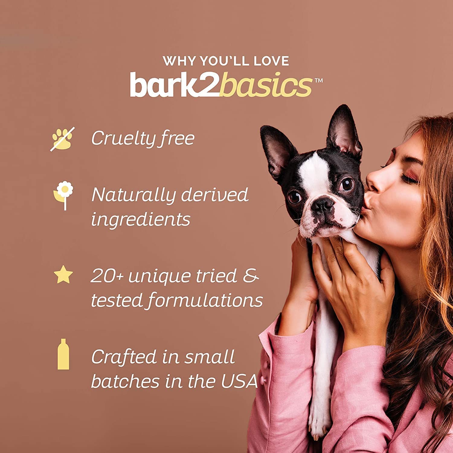 Bark 2 Basics Ear Cleaner for Dogs, 4 oz - All Natural, Witch Hazel, Alcohol Free, Gentle Aloe Vera and Chamomile Extract Base, Breaks Through Tough Wax