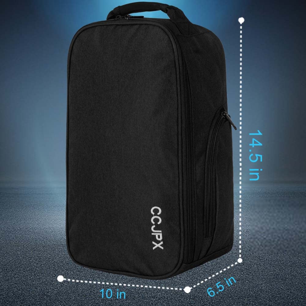 AGSDON Golf Shoe Bag Men, Shoe Travel Bag, Zippered Sport Shoe Bag