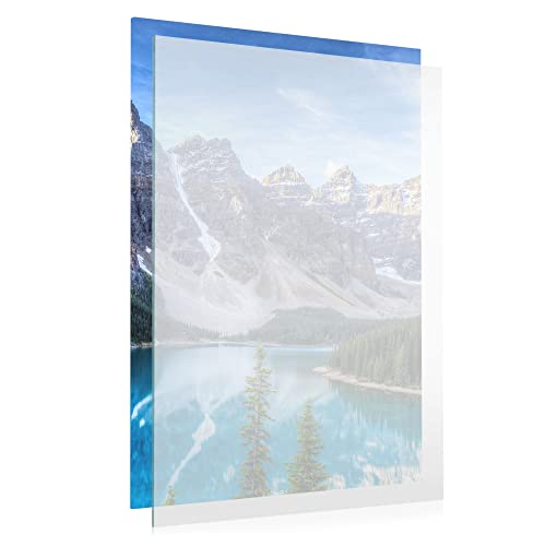 CountryArtHouse Non-Glare Acrylic Plexiglass for 11x14 Picture Frame, Replacement Plexiglass for 11x14 Photo Frame, UV-Resistant Non-Glare Acrylic Cover Sheet