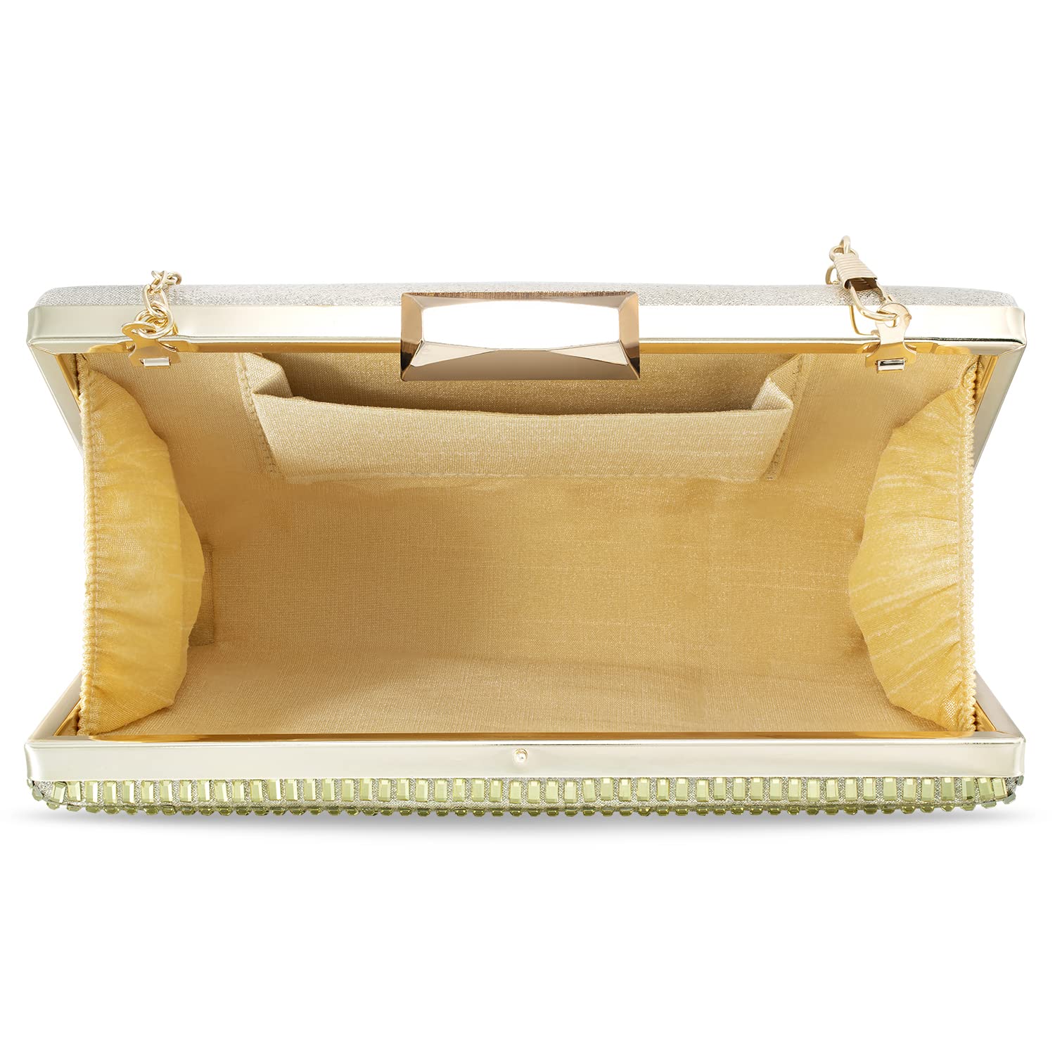 Aheli Clutch Purses Gift for Women Wedding Handmade Evening Handbags Party Bridal Clutch