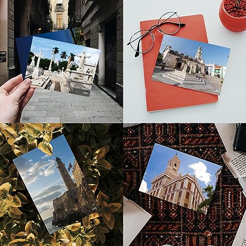 Dear Mapper Cuba City Landscape Postcards Pack 20pc/Set Postcards From Around The World Greeting Cards for Business World Travel Postcard for Mailing Decor Gift