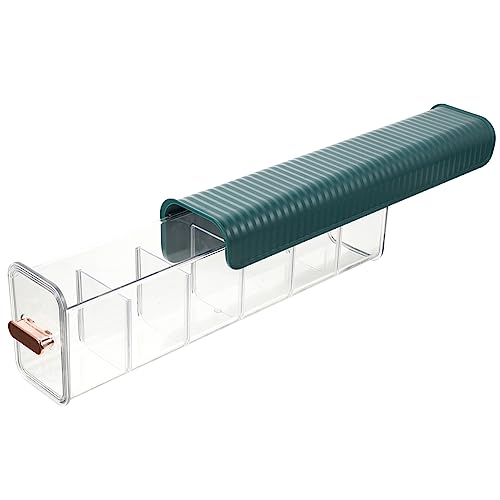 CHILDWEET Storage Box Bra Organizer Compartment Organizer Pants Organizer for Closet Sock Organizer for Drawer Underwear Storage Box Storage Drawers Organizer Wall-mounted Storage Shelf Blue