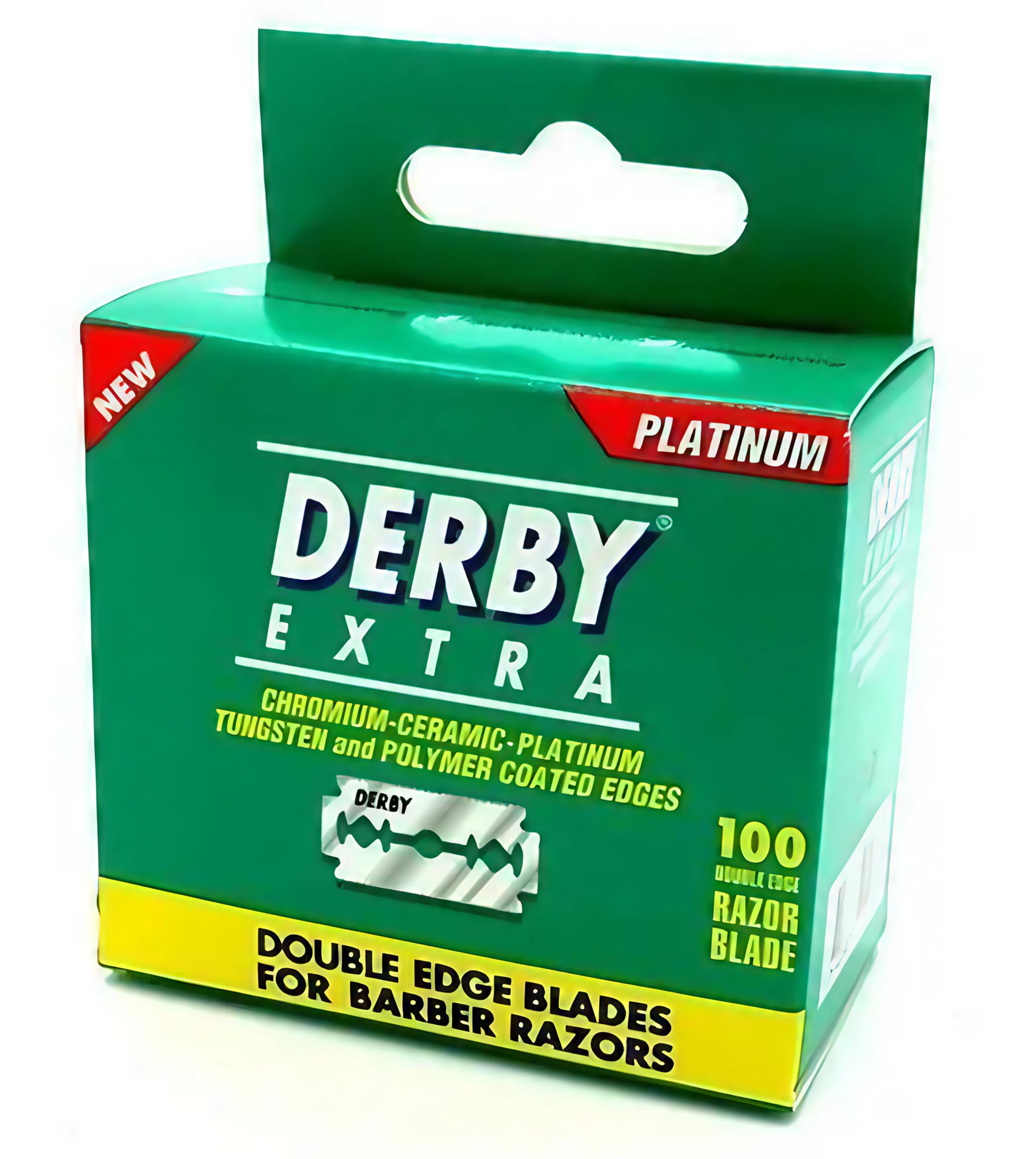 Double Edge Safety Razor Blades - Pack of 100 Blades
