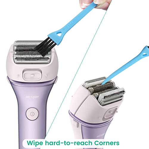 Charger Replacement for Panasonic Shaver ER-GB42-K, ES2216PC, ES-WL80-V Wet Dry Trimmer, 3-in-1 Charging Cord for Women Electric Razor, with Cleaning Brush