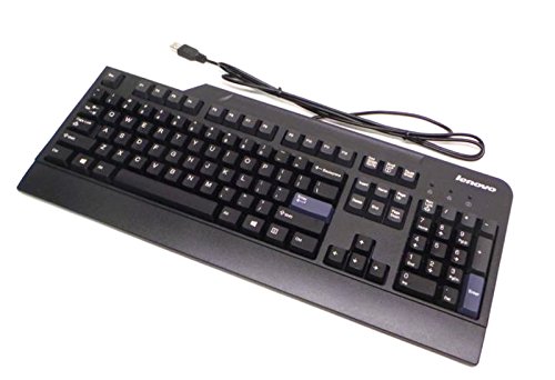Genuine 54Y9400 45J4888 IBM Lenovo Black Preferred Pro USB Wired Computer Work Office Home Keyboard and Mouse Set Kit Compatible Keyboard Part Numbers: 41A5289, SK-8825, 54Y9400, KB1021 Compatible Mouse Part Numbers: 45J4888, 25011476, 45J4889, M-U0025-O