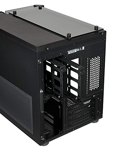 CORSAIR CRYSTAL 280X RGB Micro-ATX Case, 2 RGB Fans, Lighting Node PRO included, Tempered Glass - Black (CC-9011135-WW)