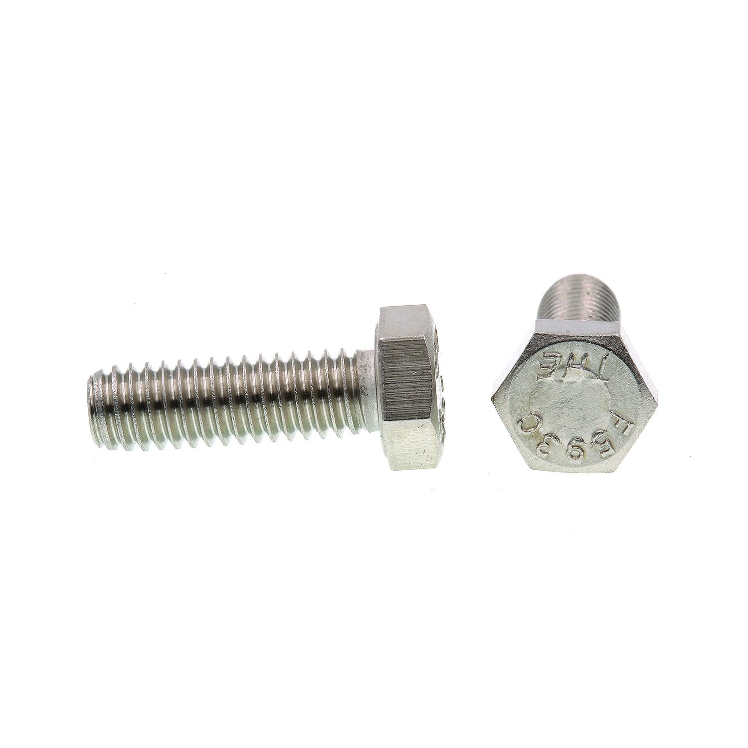 Prime-Line 9058954 Hex Bolts, 5/16 In.-18 X 1 In., Grade 304 Stainless Steel (25 Pack)