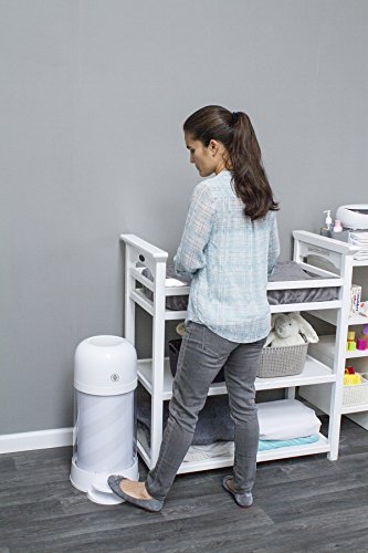 Prince Lionheart Twist'r Diaper Disposal System, White Candy Stripe