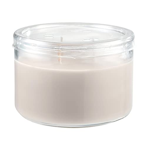 Candle-lite Scented Candles, Evening Fireside Glow Fragrance, One 10 oz. Three Wick Aromatherapy Candle with 20-40 Hours of Burn Time, Grey Color