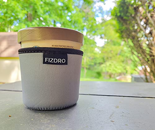 Fizdro Ice Cream Pint Holder - Monochrome (Gray)