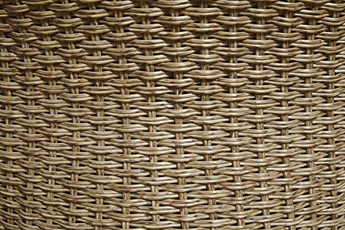 Signature Design by Ashley Outdoor Amaris Resin Wicker Patio Chair, 2 Count, Brown