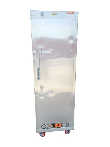HeatMax 6 Foot Food Warmer Holding Cabinet for 16 Full Size Sheet Pans, for Churches, Schools, Catering, Can Be Used as a Basic Proofer, Made in USA with Service and Support